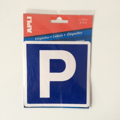 Pictogram P - Parkeren