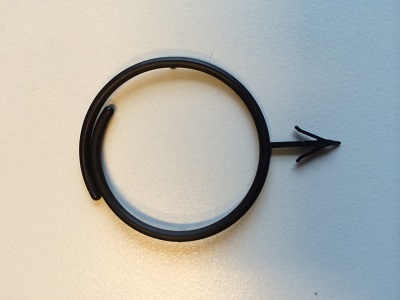 Bottle Loop kaarthanger voor flessenhals