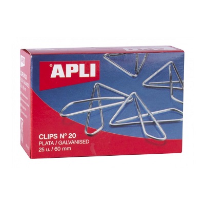 Paper clips vlinder 60mm doosje 50 stuks