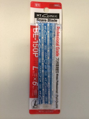 Reservemesjes BL-150P voor NT Cutter